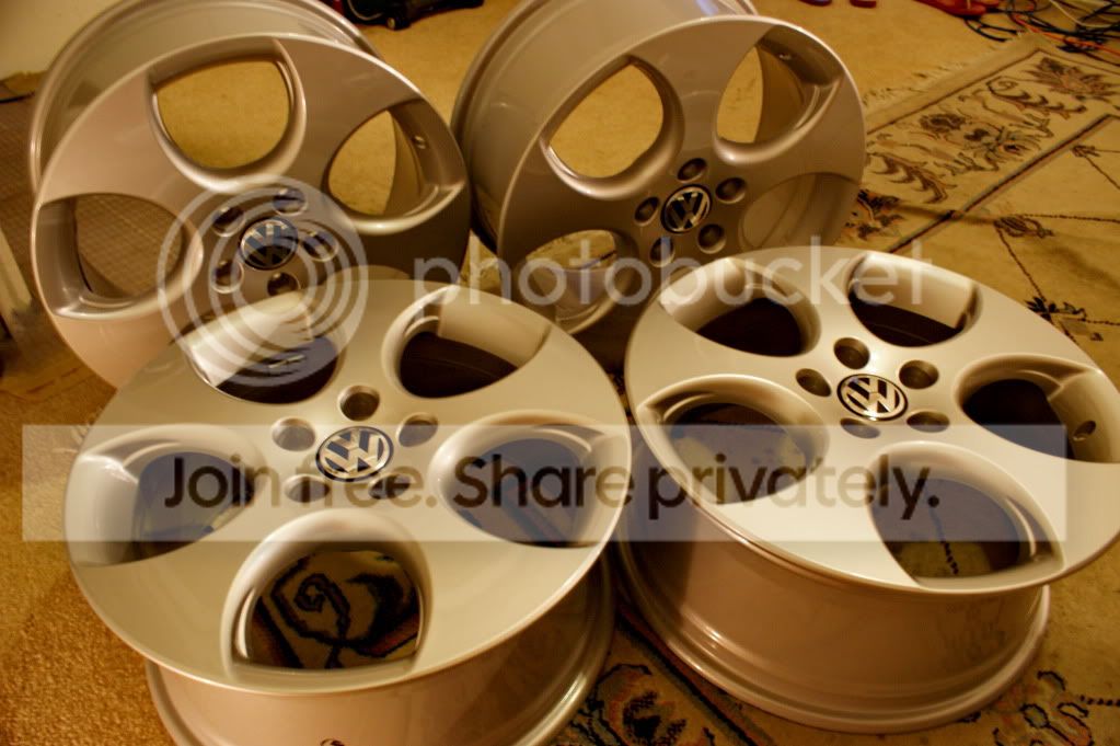 17" Ronal Alloy Wheels OEM VW 2010 GTI NEW Selling Price: $600 obo | VW ...