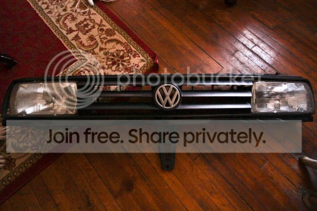 fs: mk2 jetta headlights, core support, and grille. | VW Vortex ...